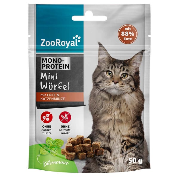 ZooRoyal Mini Würfel mit Ente & Katzenminze kaufen bei ZooRoyal