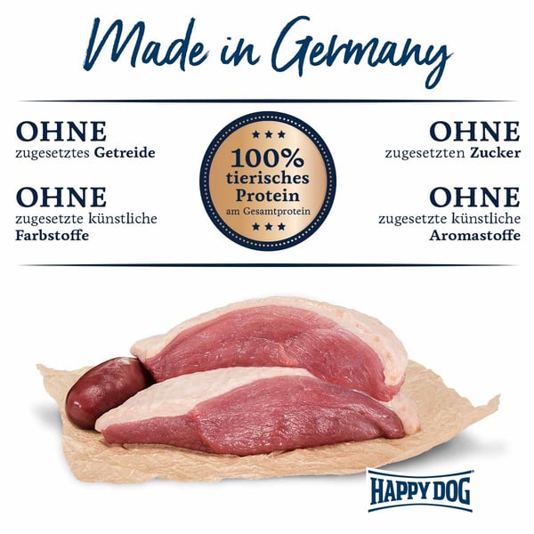 Happy Dog Sensible Pure France (Ente) 24x400g kaufen bei ZooRoyal