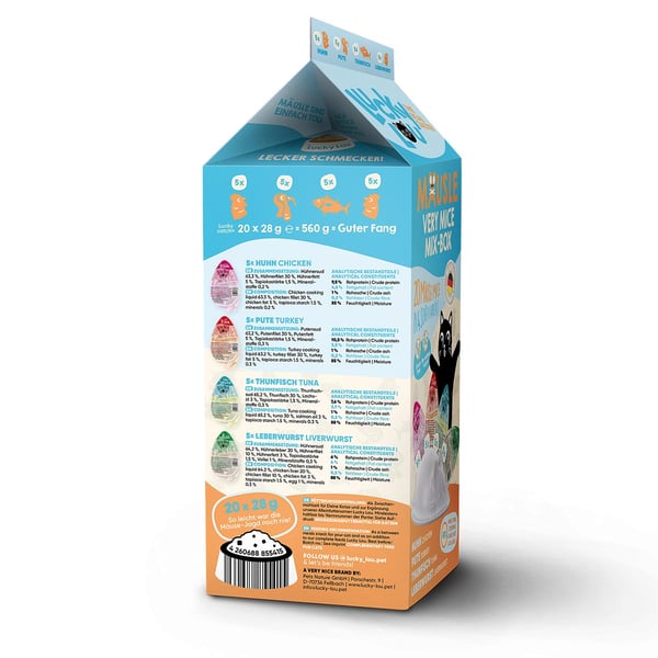 Lucky Lou Mäusle Multipack 20x28g günstig kaufen bei ZooRoyal