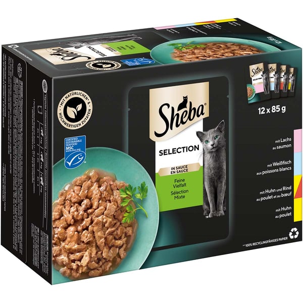 Sheba Selection in Sauce Feine Vielfalt kaufen bei ZooRoyal