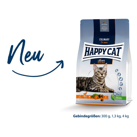 Happy Cat Culinary Adult Land Ente günstig kaufen bei ZooRoyal