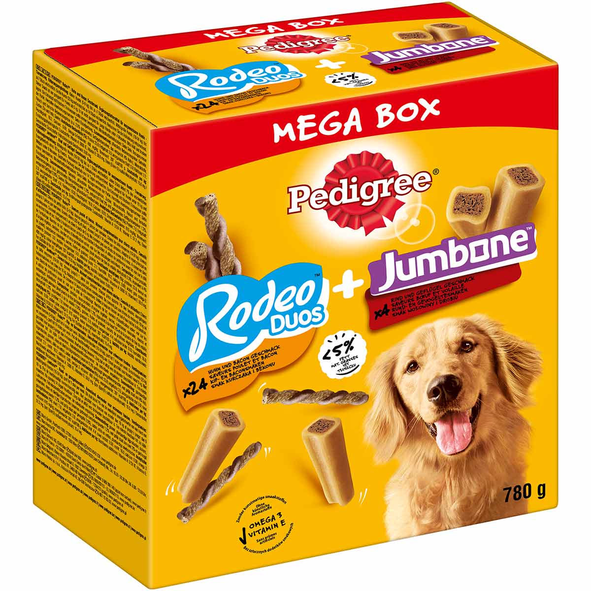 PEDIGREE Mega Box Snacks 780g günstig kaufen bei ZooRoyal