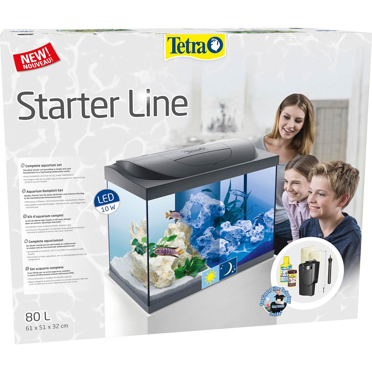 Tetra Starter Line LED Aquarium 80L günstig kaufen bei ZooRoyal